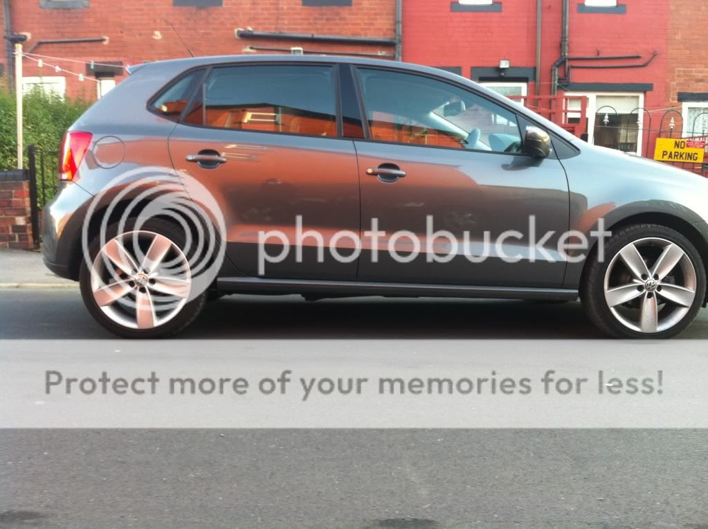 Finally got it lowered... - UK-POLOS.NET - THE VW Polo Forum