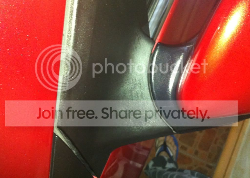 The plastic part of the side mirror is fading, why? | Chevrolet Cruze ...