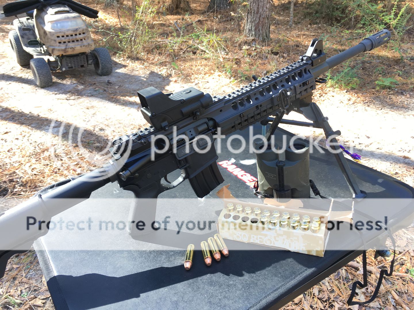 Zeroed My .50 Beowulf With Mepro Red Dot Today! > General Discussion ...