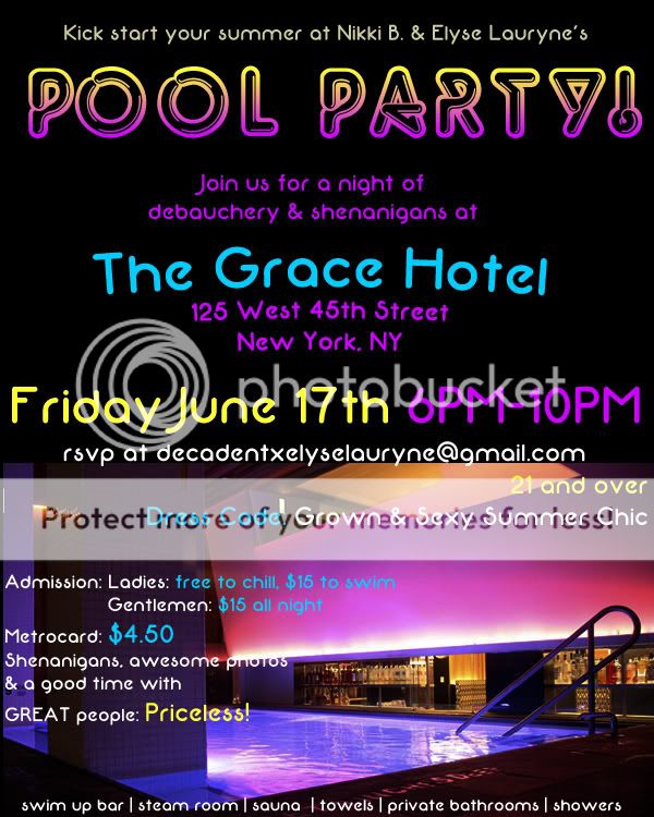 Decadent x Elyse Lauryne Pool Party | Roaring 20's