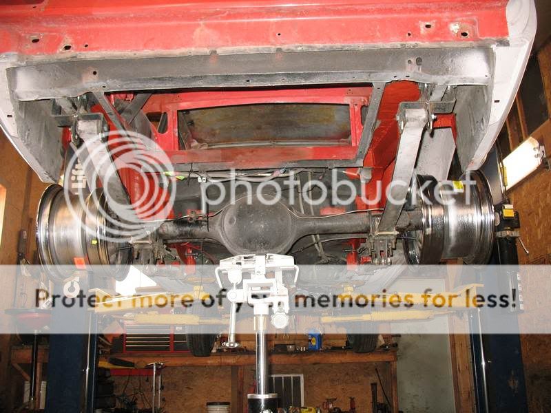 Relocating rear frame rails | Ford Muscle Cars Tech Forum